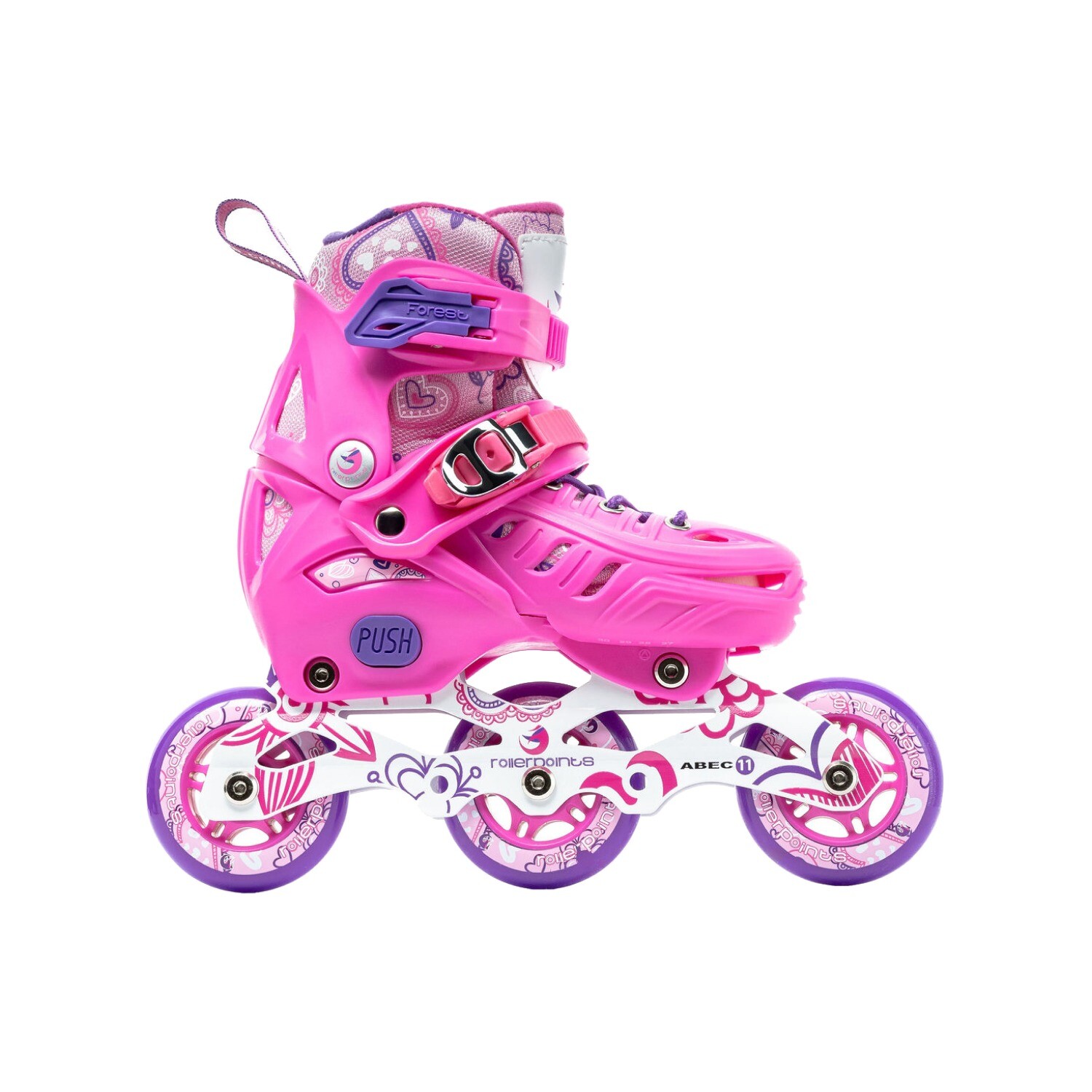 Patín Forest Fucsia / Morado XS | Patín Forest Fucsia / Morado XS ...